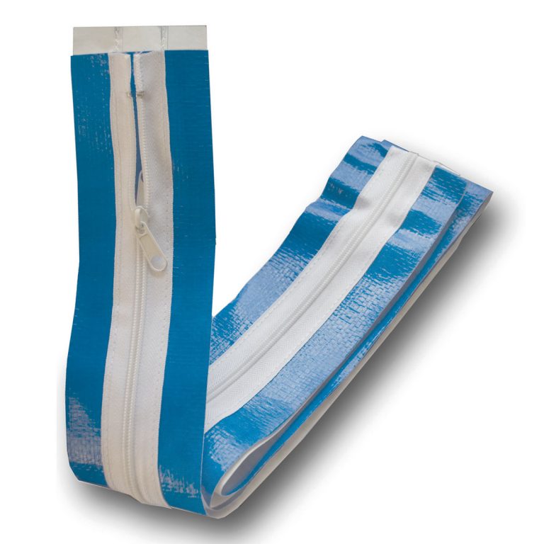 Patented Twin Zipper Door and Custom Length Zipper by Zip-Up Products