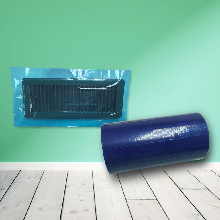 Duct Masking Film for Temporarily closing open ducts by Zip-Up