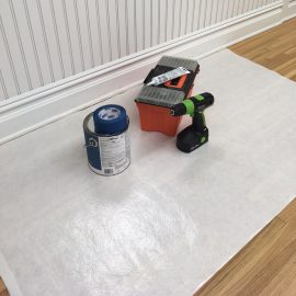 Floor Protection Board, by Zip-Up Products, Protect floor while ...